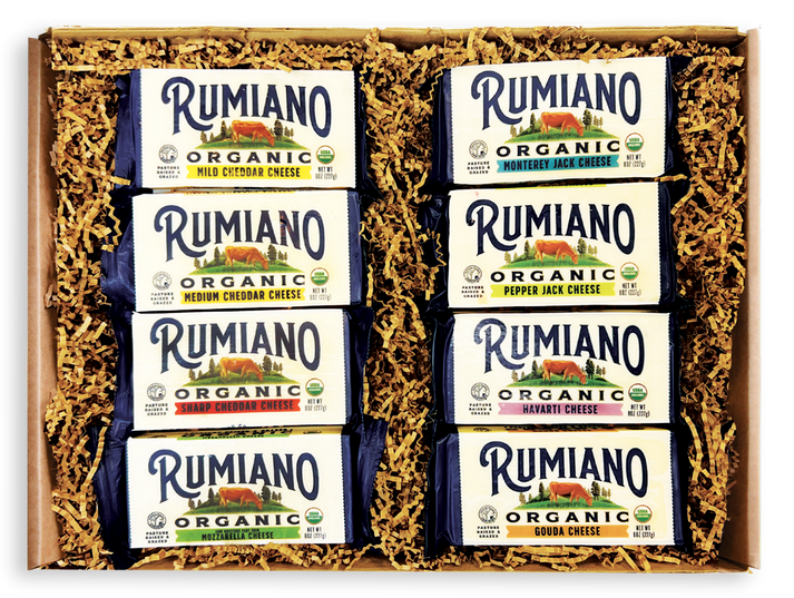Organic Array Gift Box – Rumiano Cheese