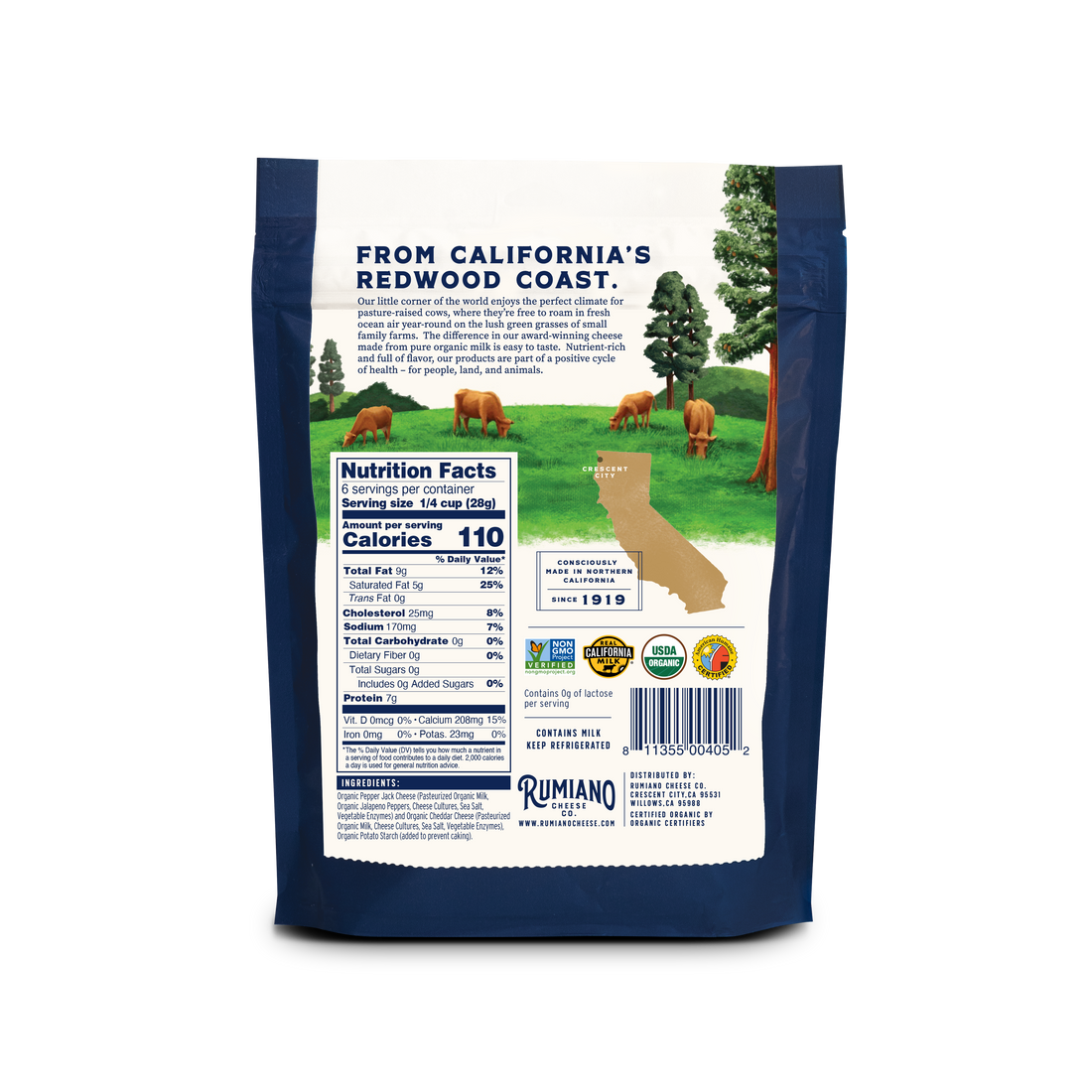 Shredded Mexican Blend – Rumiano Cheese